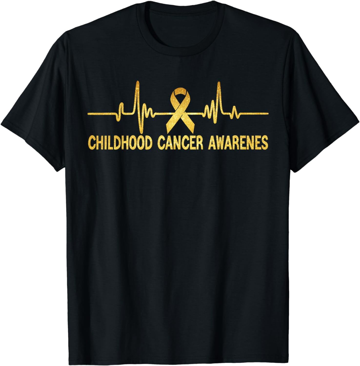 Childhood Cancer Awareness Warrior For man Woman Kids T-Shirt - Walmart.com