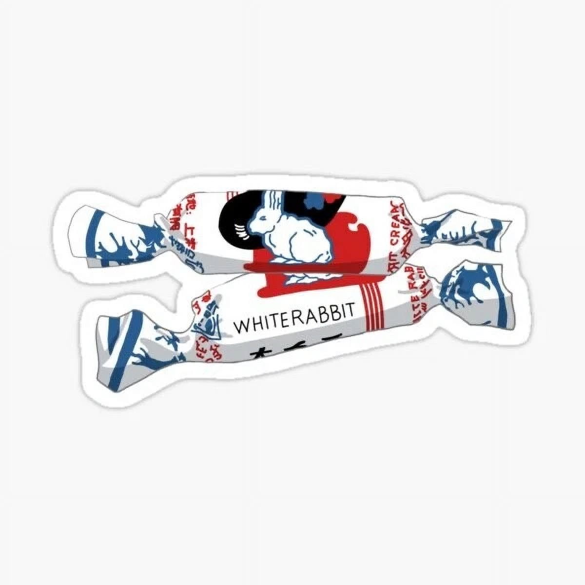 Childhood Chinese Candy White Milk Rabbit Wrapper Vinyl Wall Decal ...