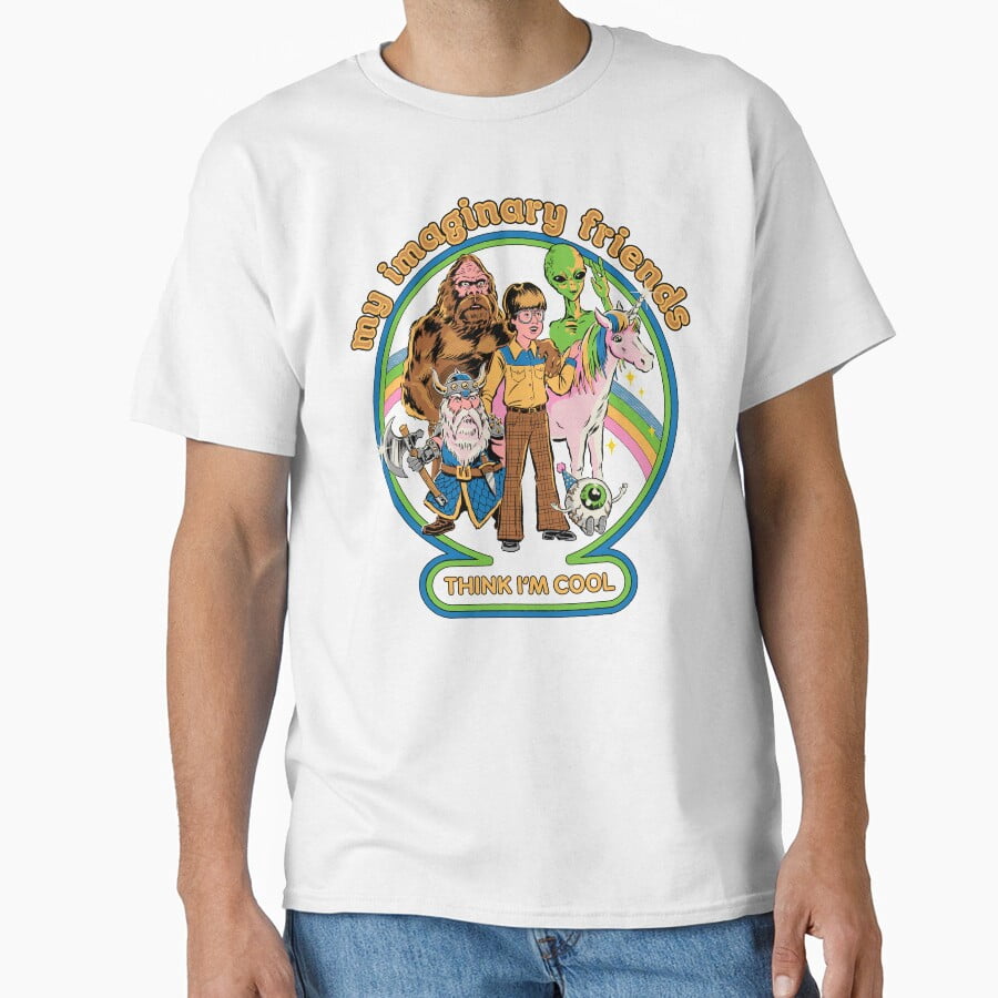 Childhood Fantasy Companions Whimsical Dream Creature Graphic Tee T ...