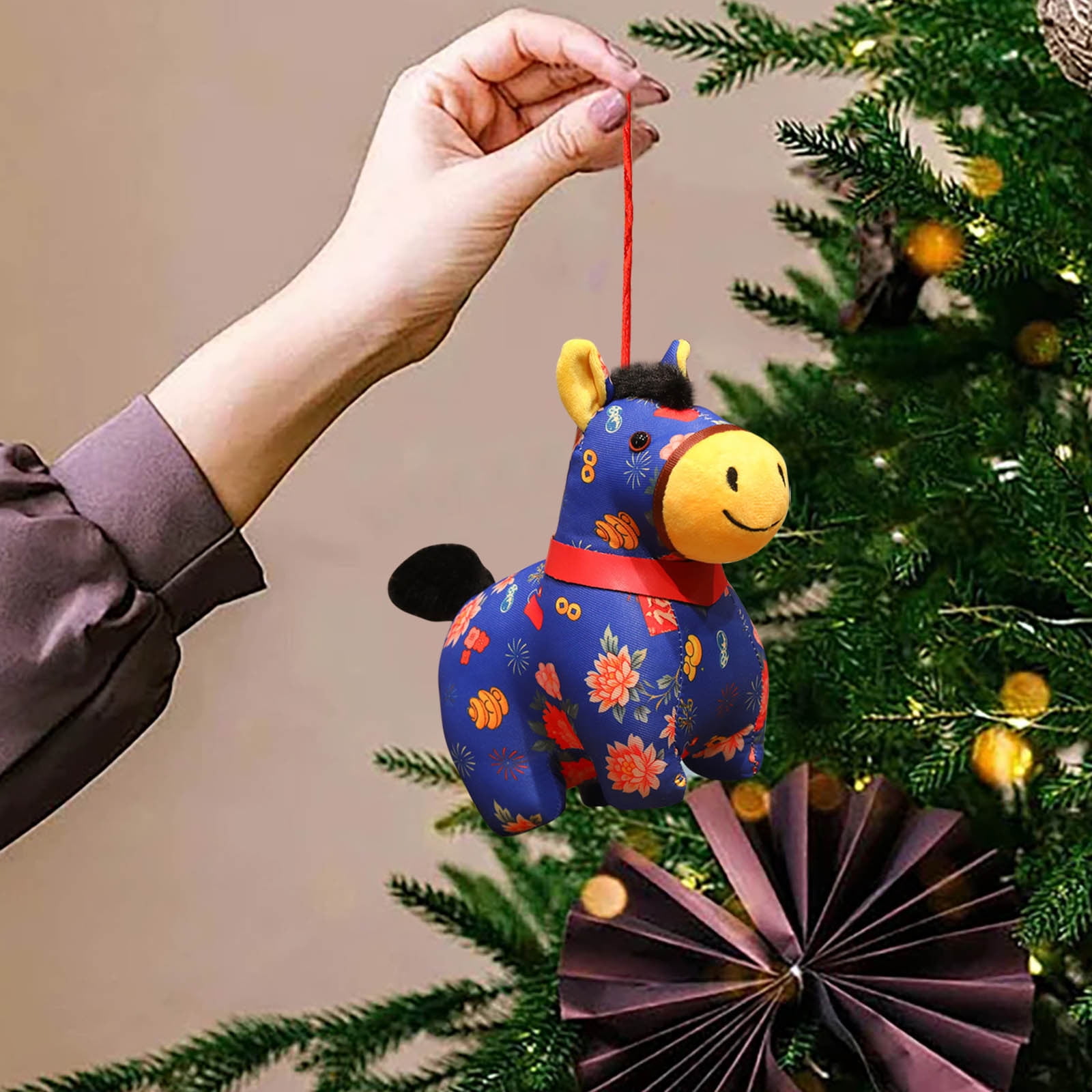 Childhood Sweethearts Plush Pony Keychain, Miniature Hanging Decoration ...