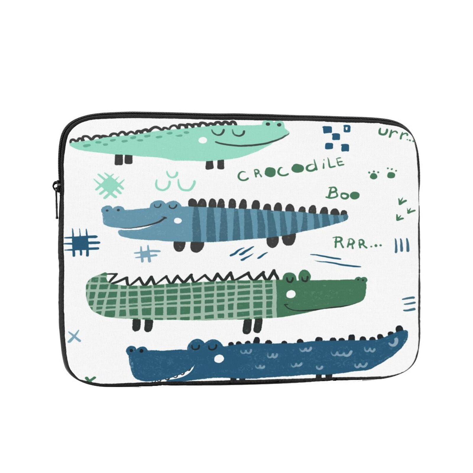 Childish Funny Crocodile 13 inch Portable Laptop Sleeve Compatible with ...