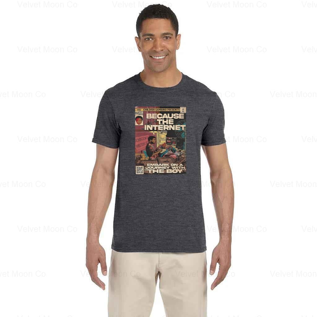 Childish Gambino Because The Internet Comic Art Retro T Shirt for ...