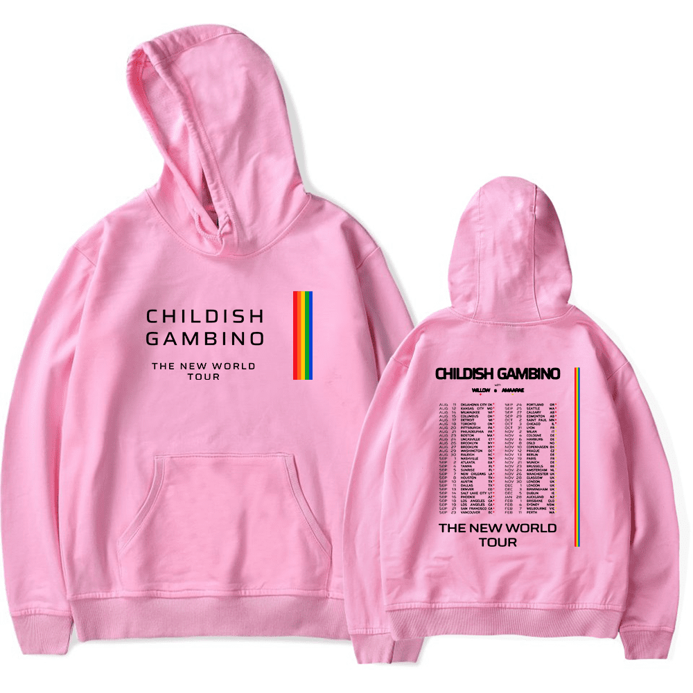 Childish Gambino Merch Hoodies The New World Tour Hoodie Men Women ...