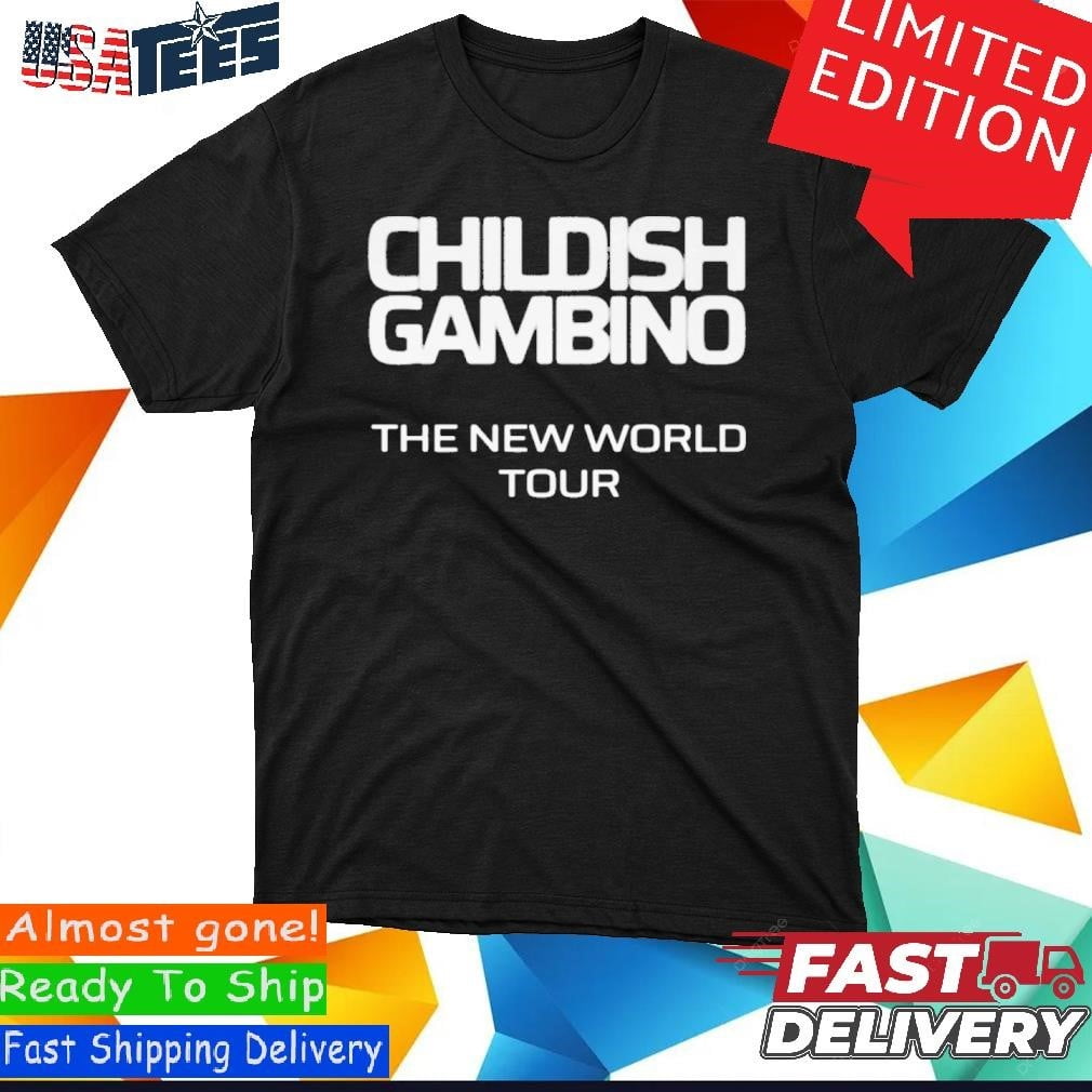 Childish Gambino The New World Tour 2024 Merch Shirt - Walmart.com