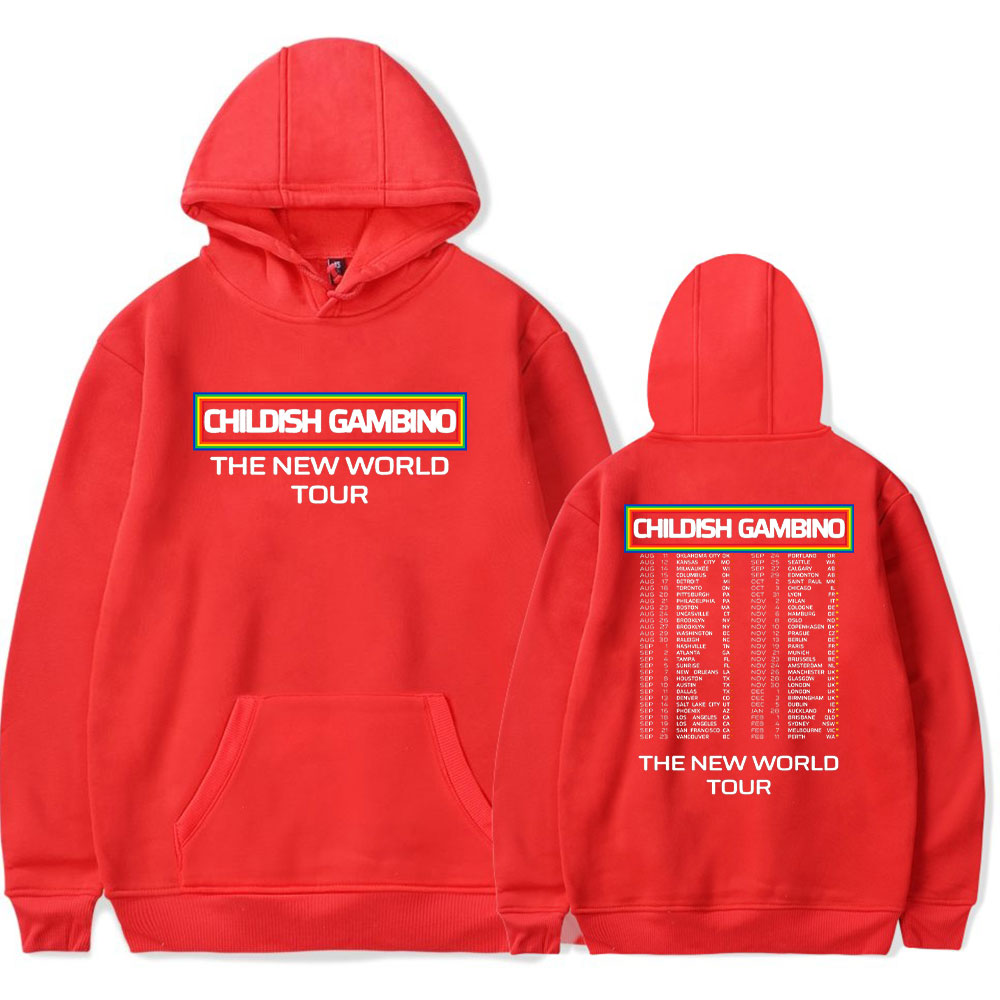 Childish Gambino The New World Tour Hoodie 2025 Crewneck Sweatshirt ...
