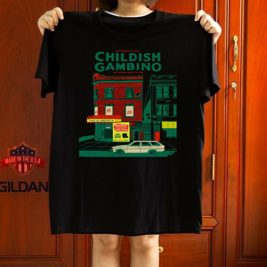 Childish Gambino This Is America Music Rapper Fan Graphic Tee,for ...