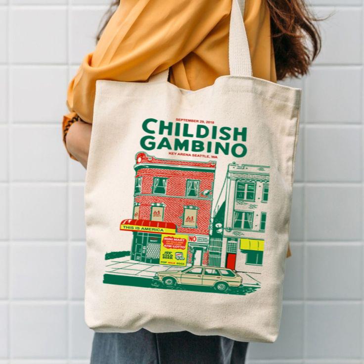 Childish Gambino Tote Bag -TH51578 - Walmart.com