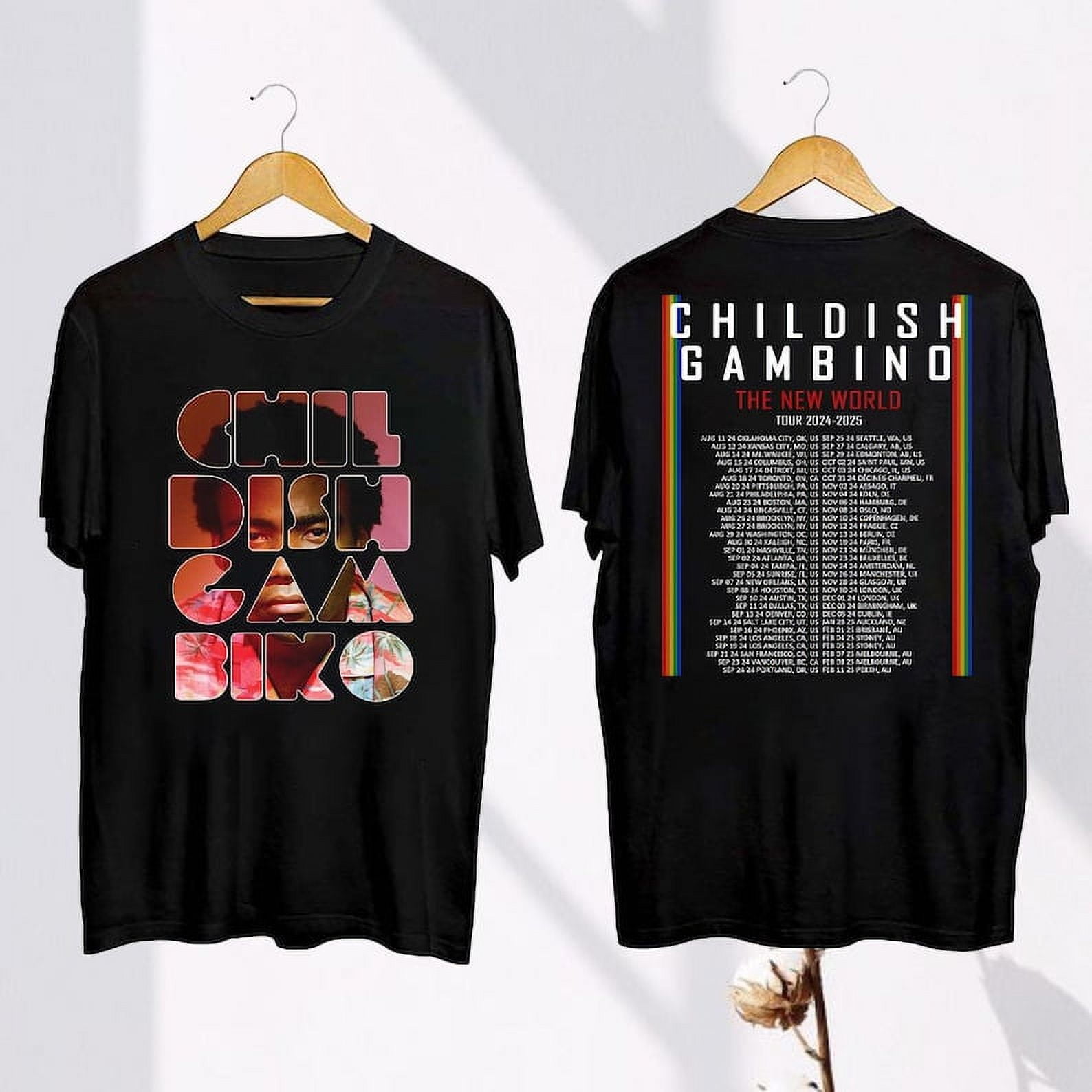 Childish Gambino World Tour 2024 Shirt, Graphic Childish Gambino Shirt ... Childish Gambino World Tour 2024 Shirt, Graphic Childish Gambino Shirt ...