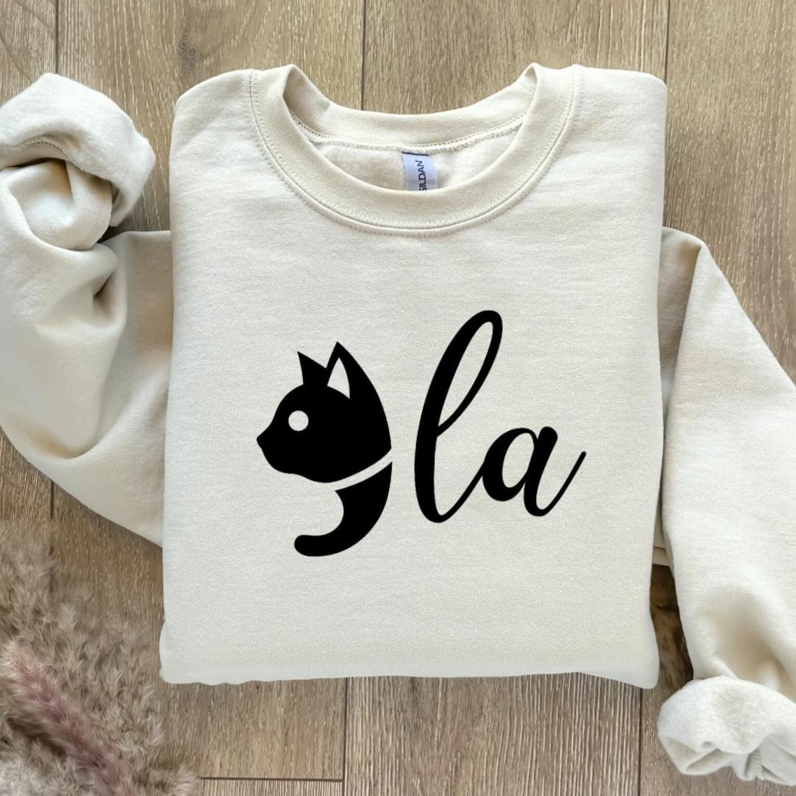 Childless Cat Lady Liberal Sweater Cat Lady Mom - Walmart.com