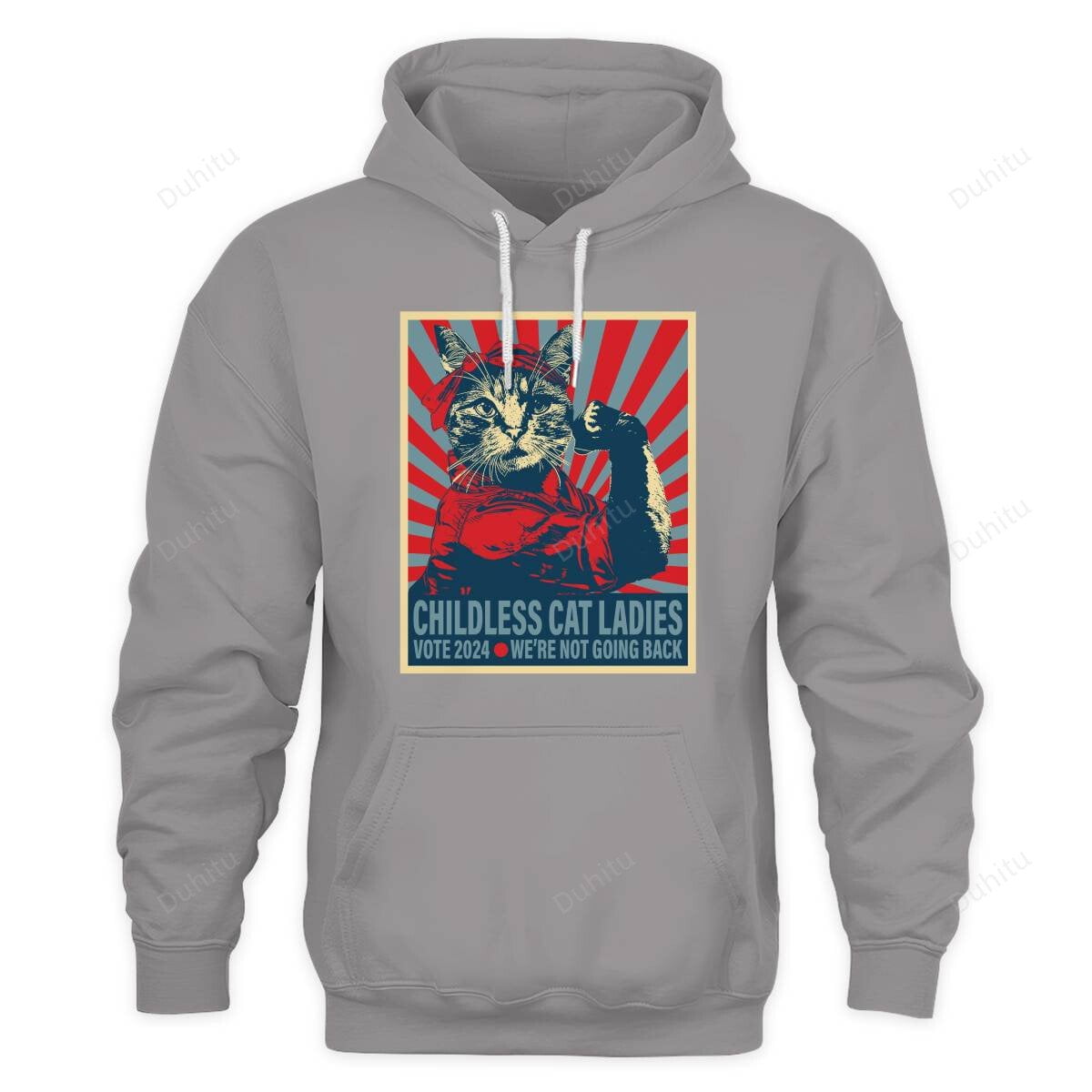 Childless Cat Lady Rosie The Riveter Ladies Voting President - Walmart.com