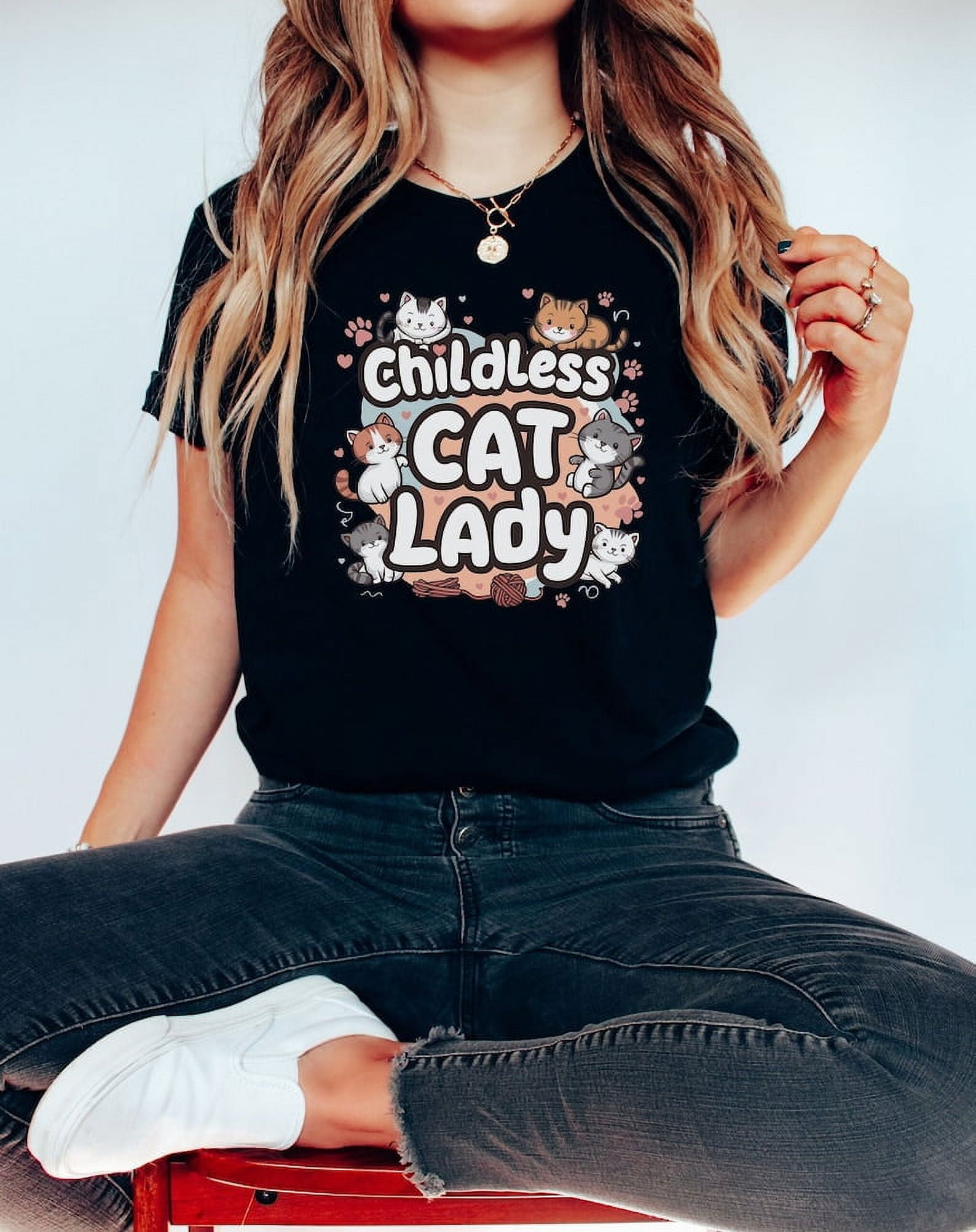 Childless Cat Lady Shirt 2024 Election Political Shirt Childless Cat ...