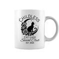 Childless Cat Lady Social Club Est 2024 Coffee Mugs - Walmart.com