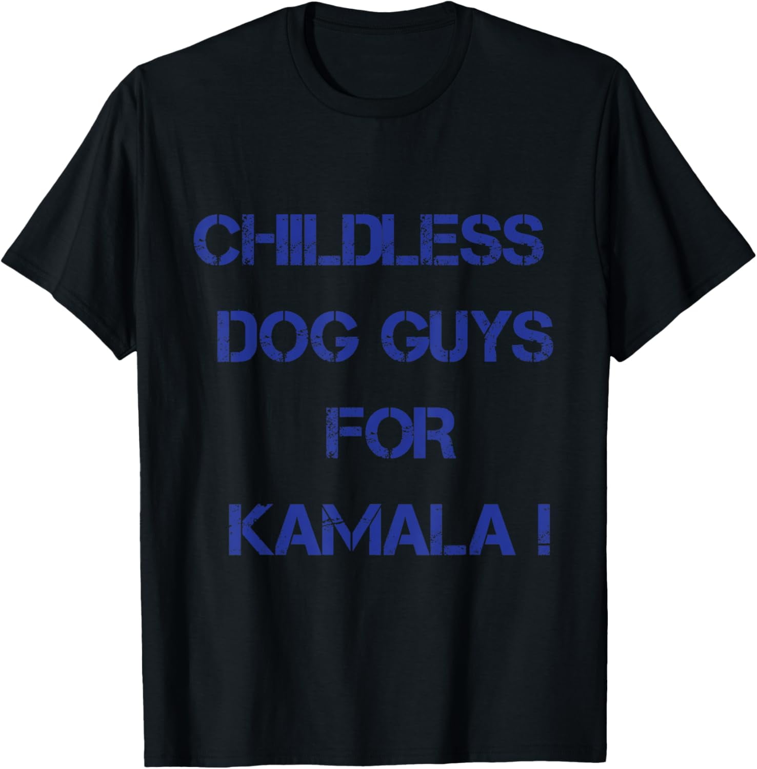 Childless Dog Guys for Kamala 2024 Tees T-Shirt - Walmart.com