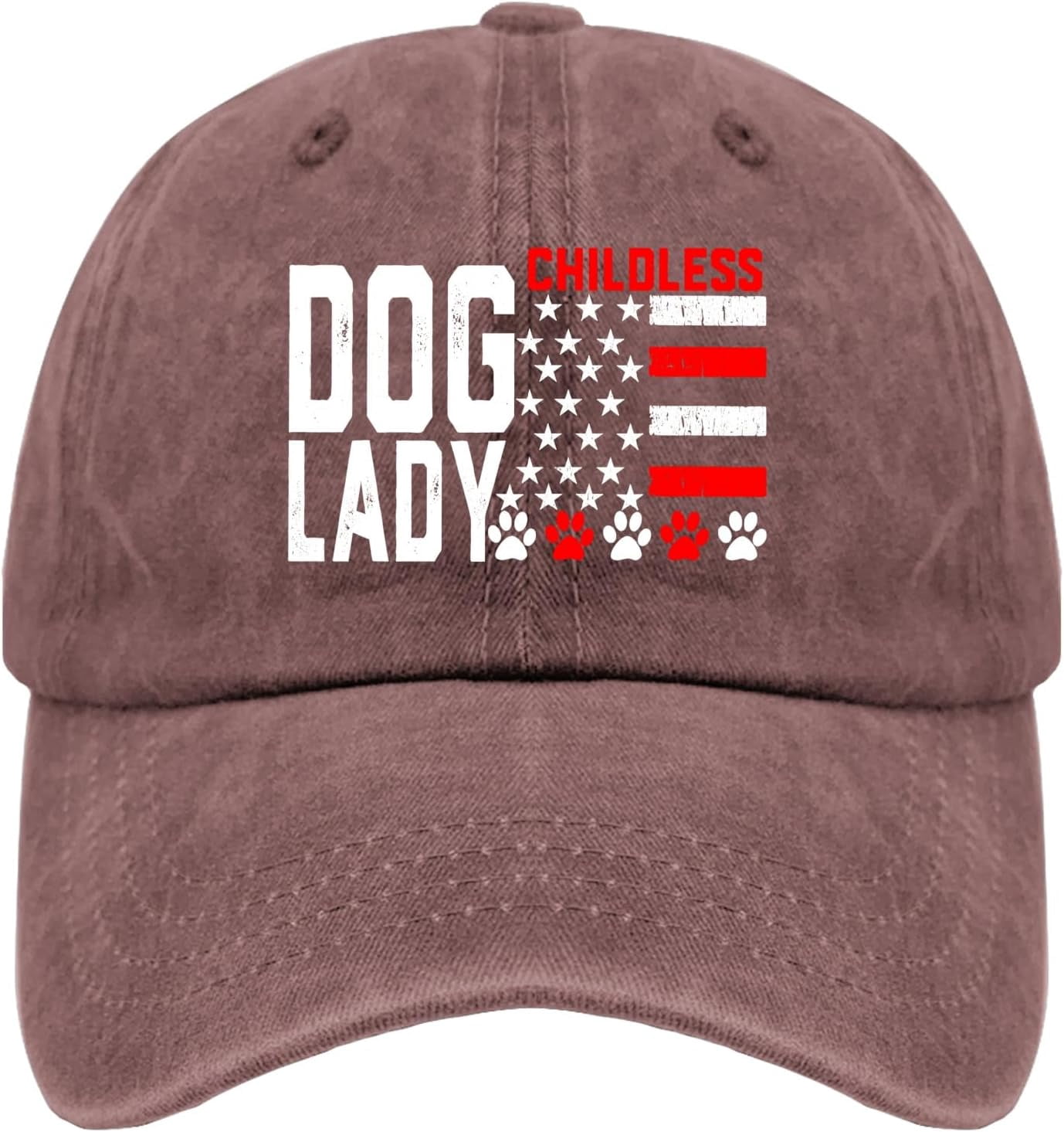 Childless Dog Lady Vote 2024 US Flag Democratic President Hat for Men ...