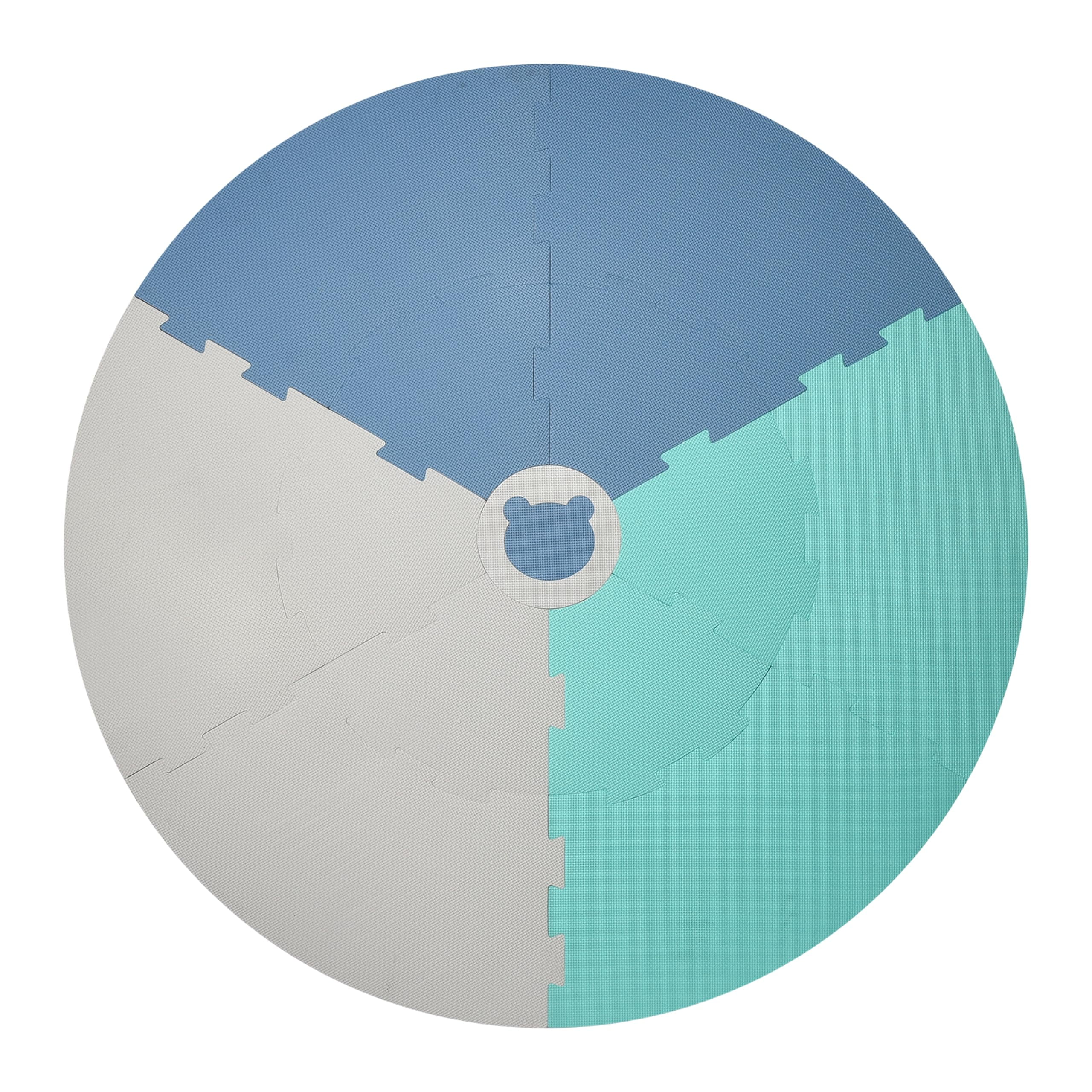 Childlike Behavior Premium Foam Play Mat - Baby Floor Mat, Playing Pen ...