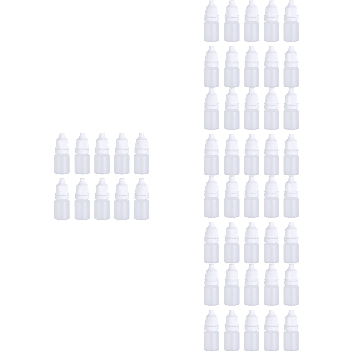 FENGGUIQU Childproof Cap Squeezable Dropper Bottles for Laboratory ...