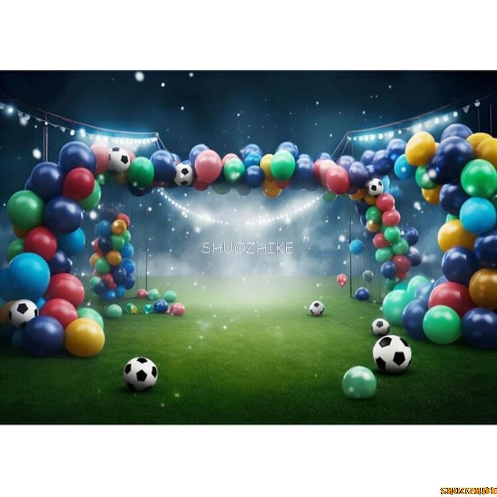 Childr Birthday ration Photography Backdrops Party r Balloon Background ...