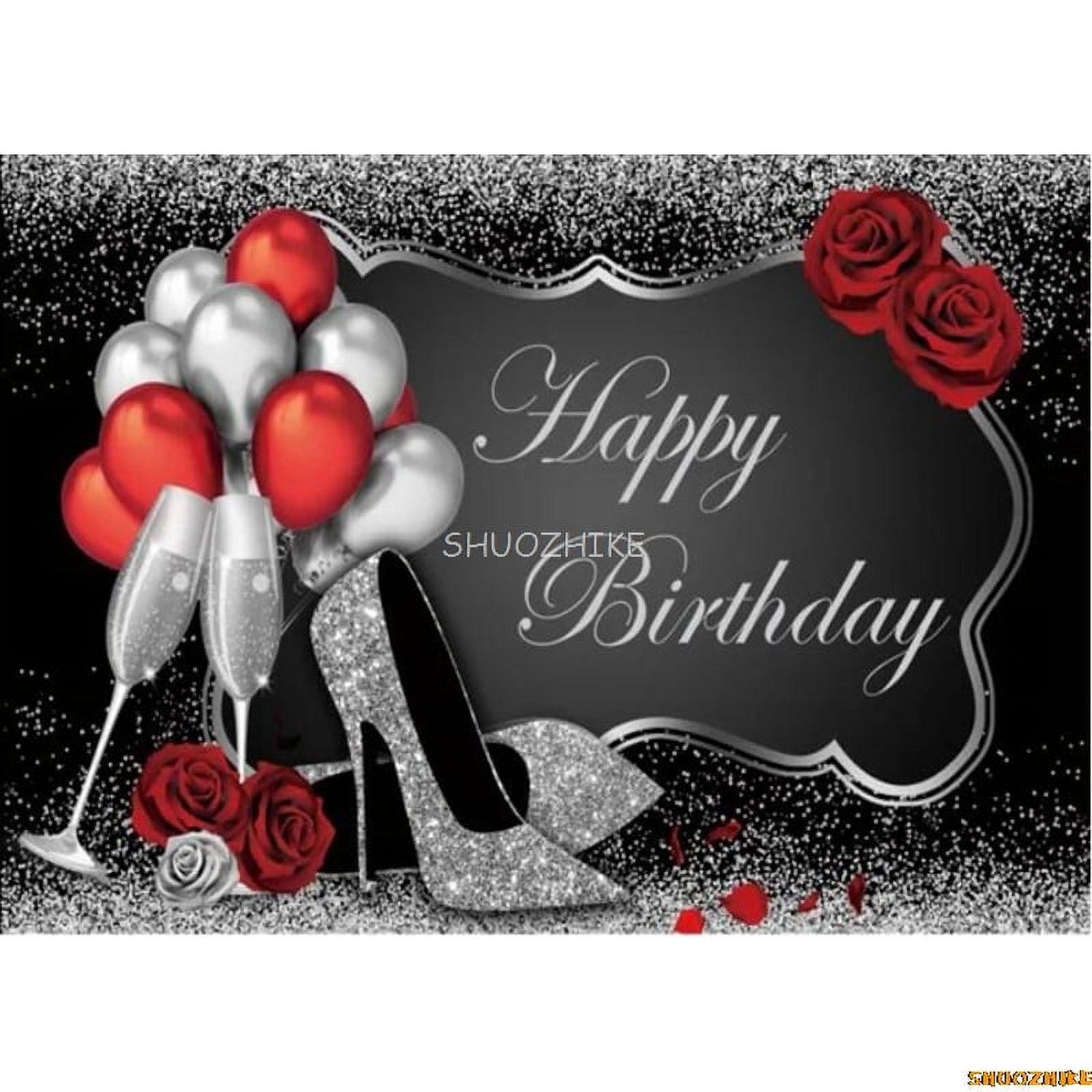 Childr Birthday ration Photography Backdrops Party r Balloon Background ...