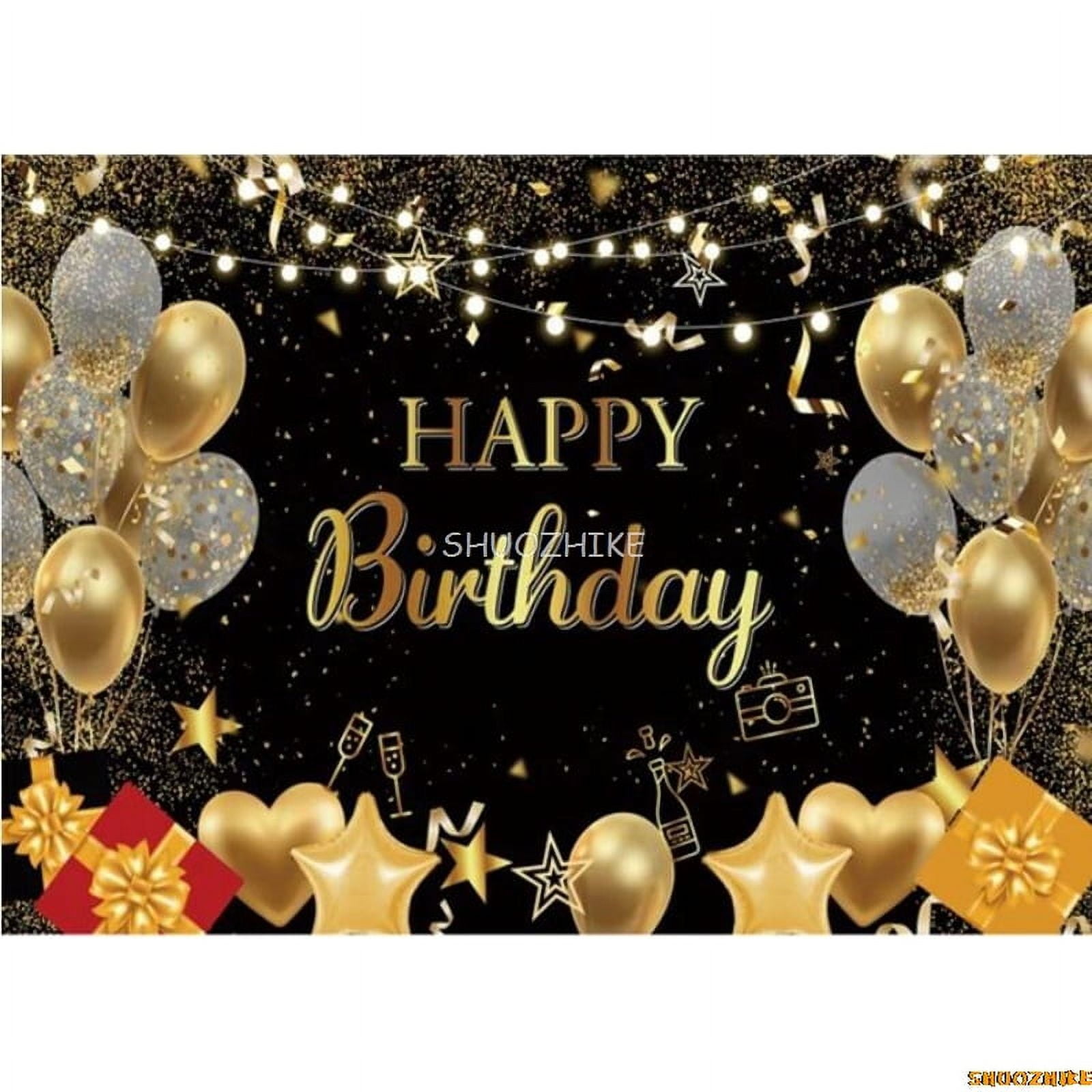 Childr Birthday ration Photography Backdrops Party r Balloon Background ...