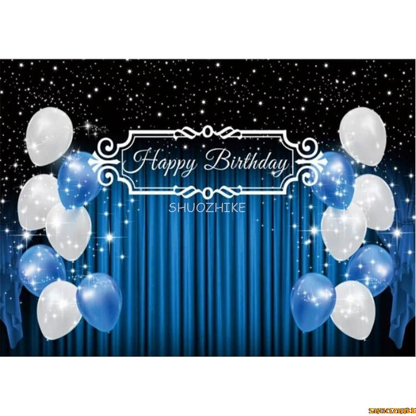 Childr Birthday ration Photography Backdrops Party r Balloon Background ...