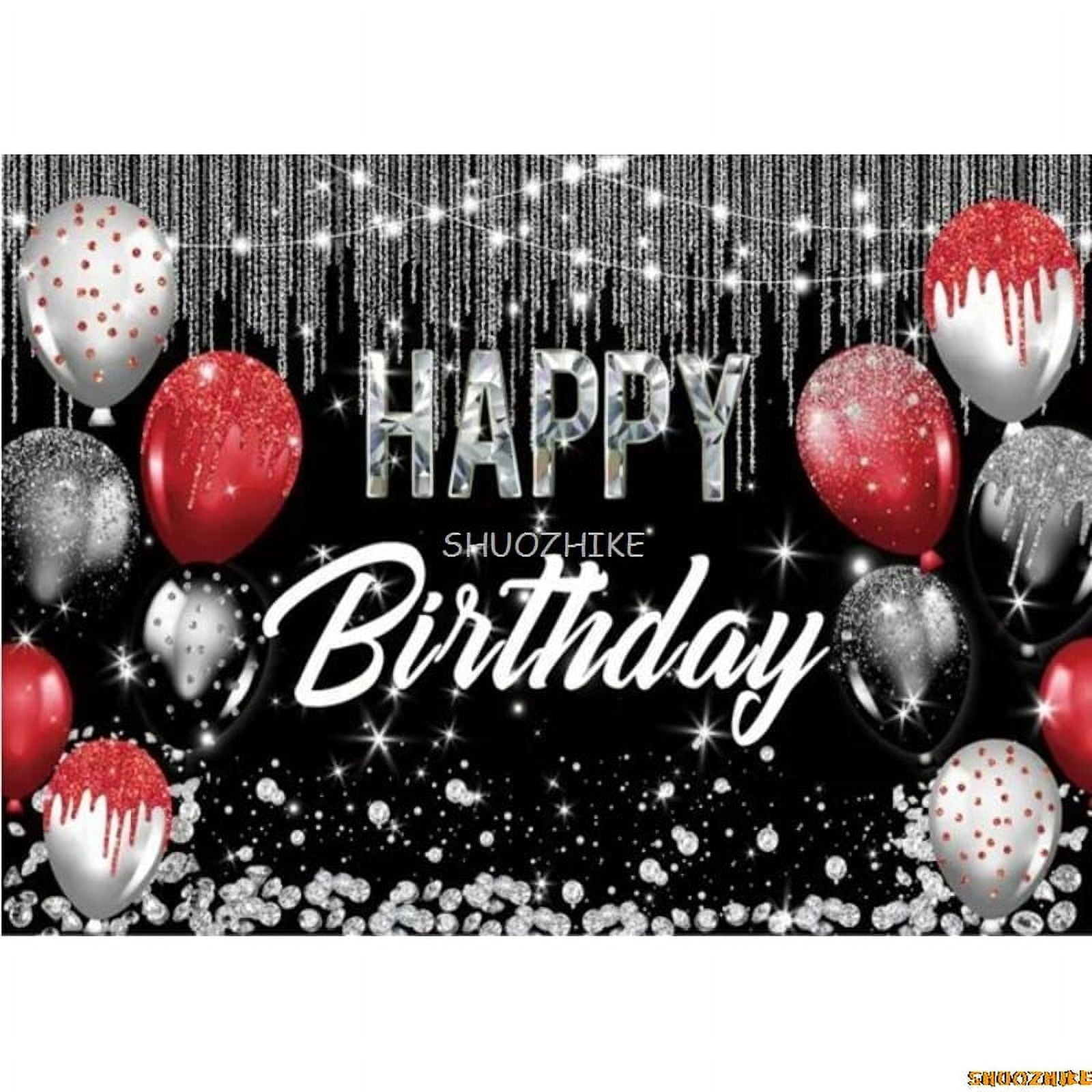 Childr Birthday ration Photography Backdrops Party r Balloon Background ...