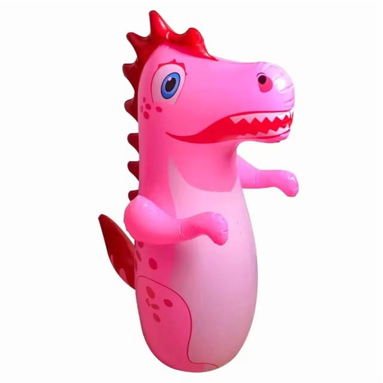 Children Adult Tumbler Boxing Inflatable Standing Punching Bag Boys ...