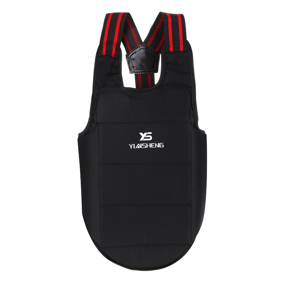 Children Adults Karate Sports Wear Chest Shoulder Protector Protection ...
