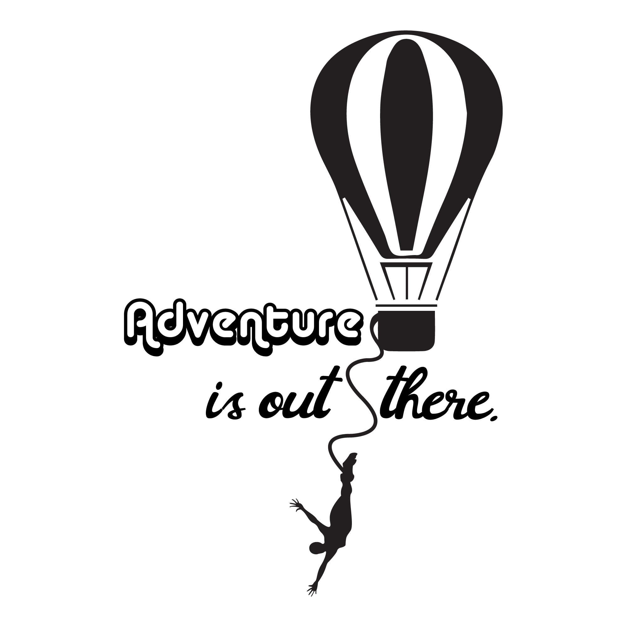 Children Adventure Is Out There Adventurous Quote Wall Decal Decoration ...