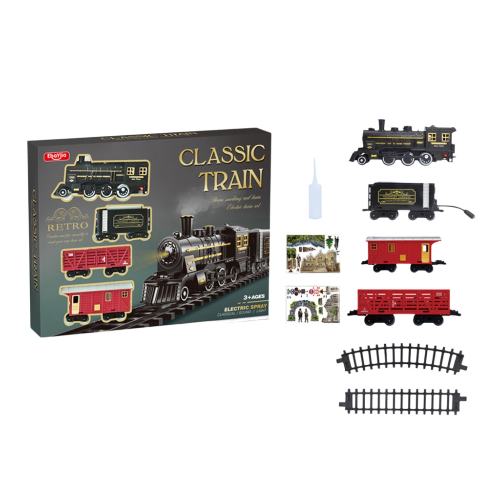 Children Adventure Luxurious Track Set with Electric Train Creative ...
