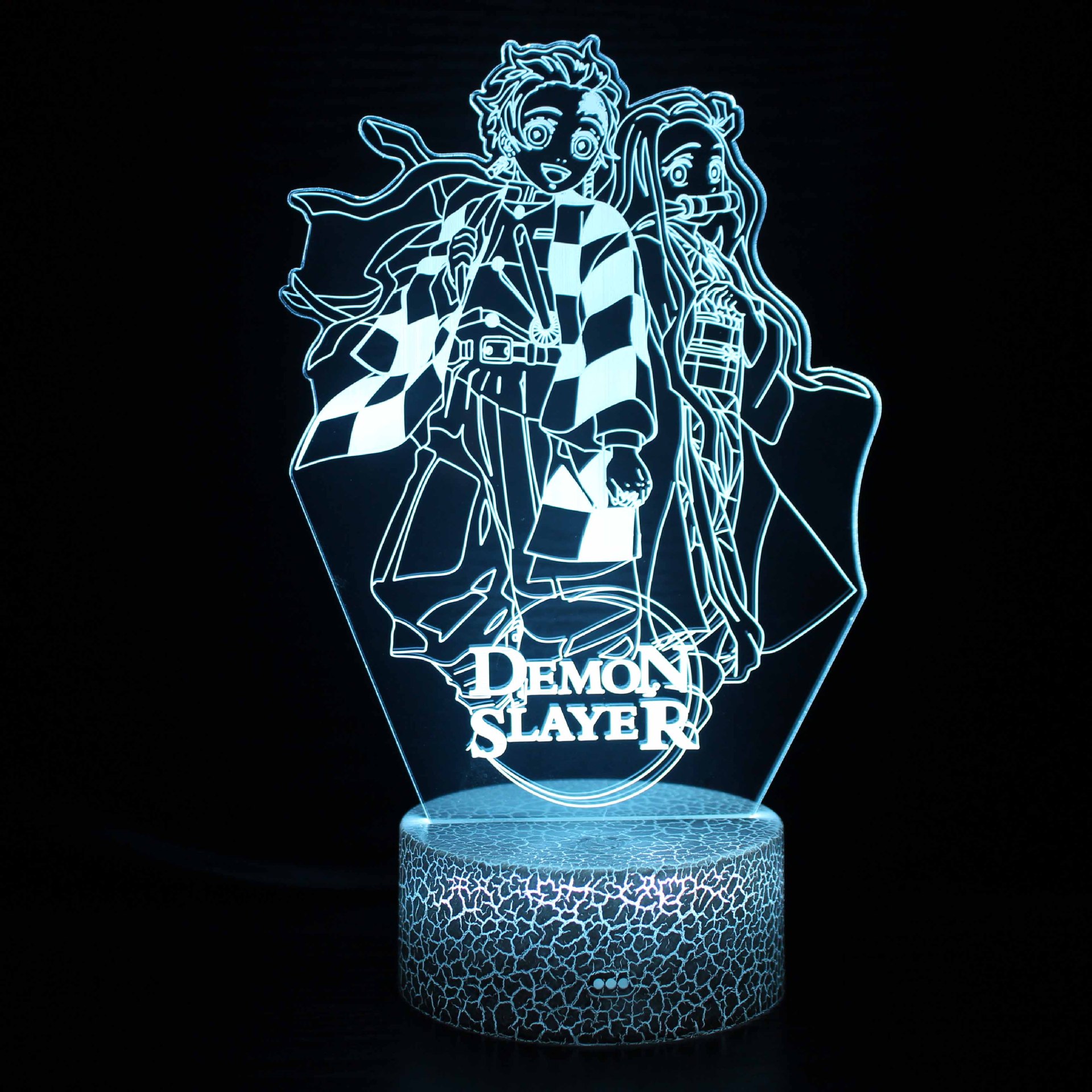 Children Anime Kamado Nezuko Tanjiro Night Light with Remote & Smart ...