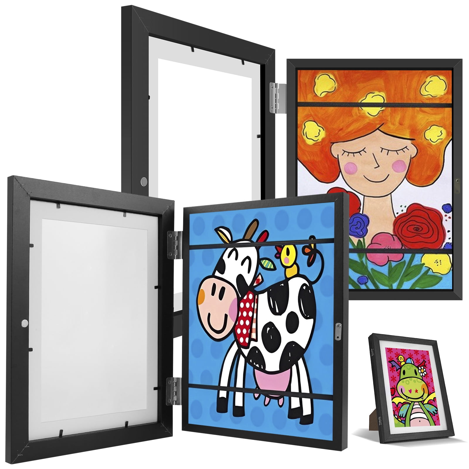 Children Art Frames Magnetic Front Open Changeable Kids Frametory for ...