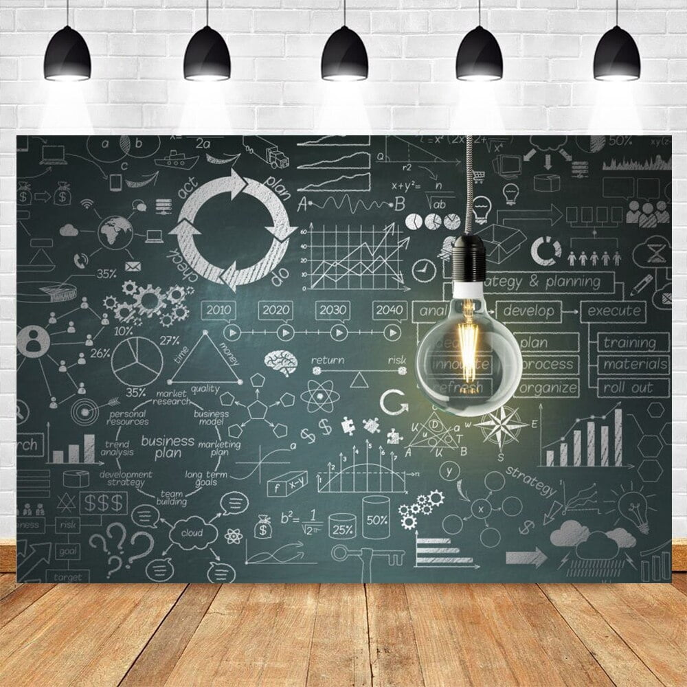 Children Baby Back To School Backdrop Blackboard Photographic ...