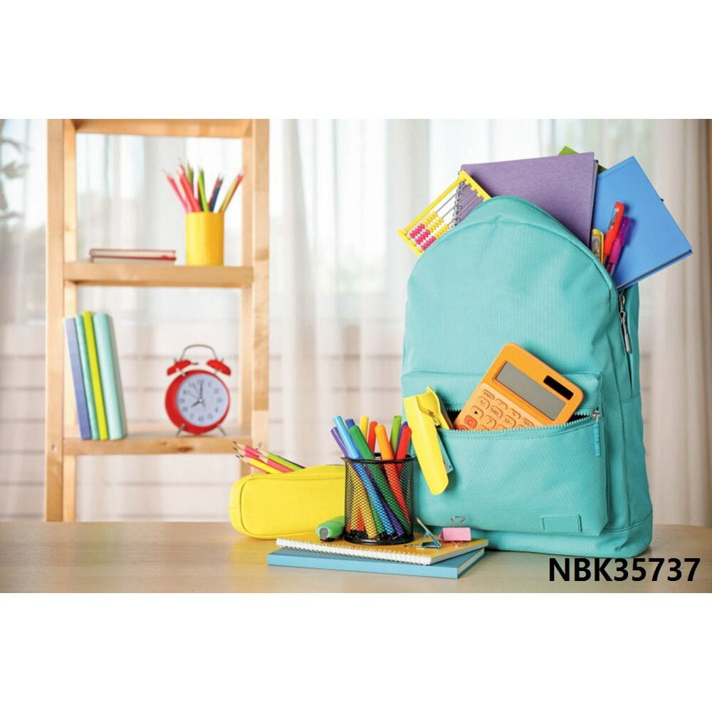 Children Back To School Backdrop Blackboard Globe Books Graduation ...