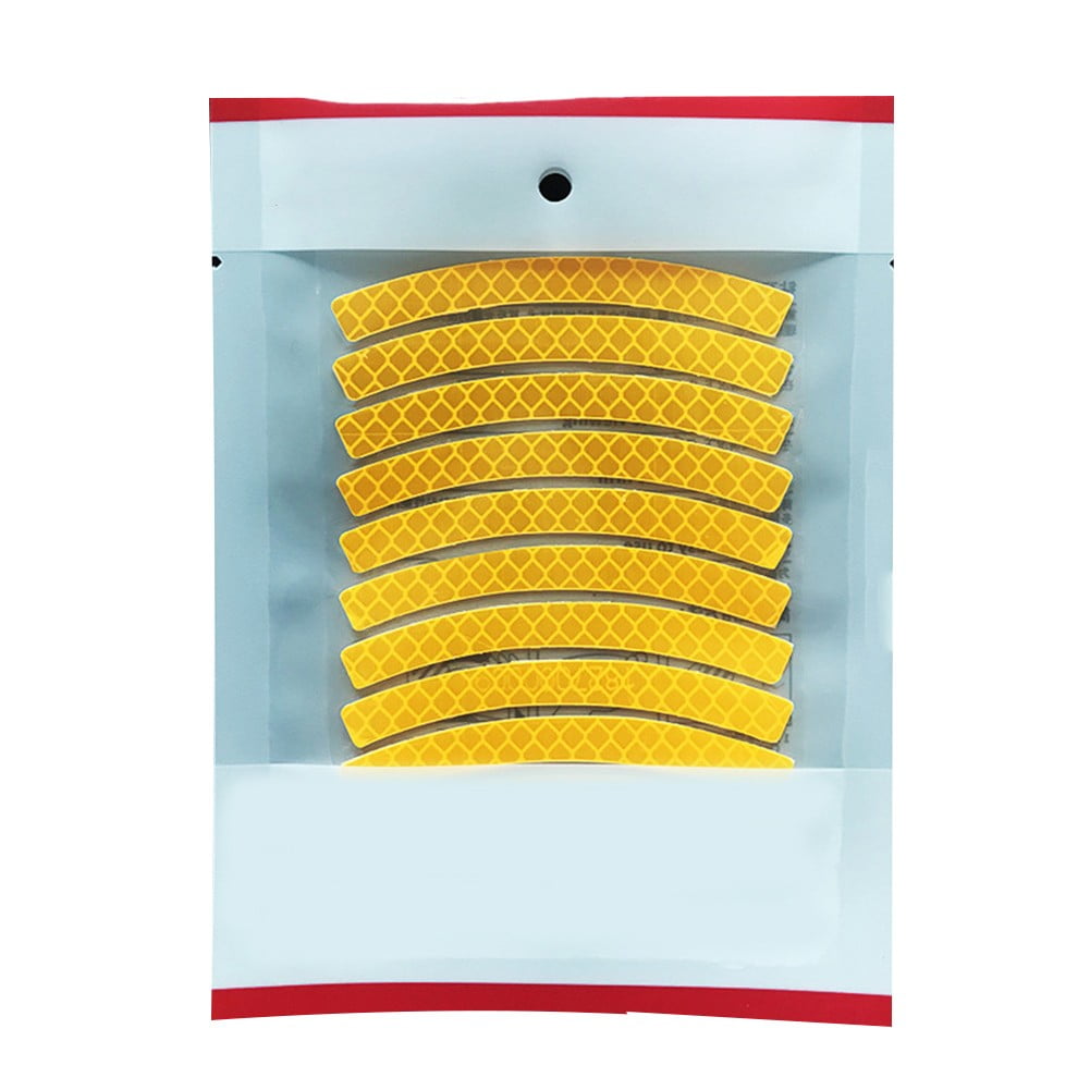 Children Balance Bicycle Wheel Hub Reflective Strip Bike Safety Bright ...