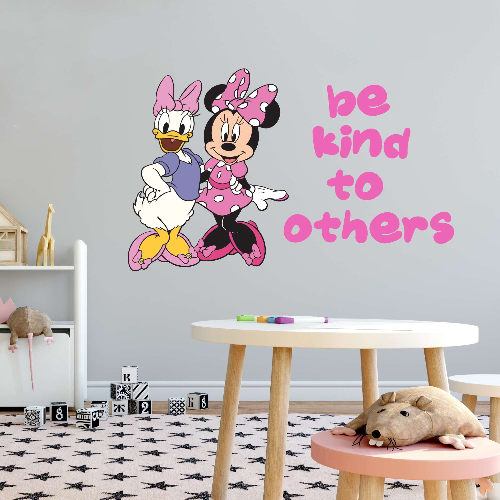 Children Be Kind To Others Inspiring Quote Wall Decal Decoration Cute ...