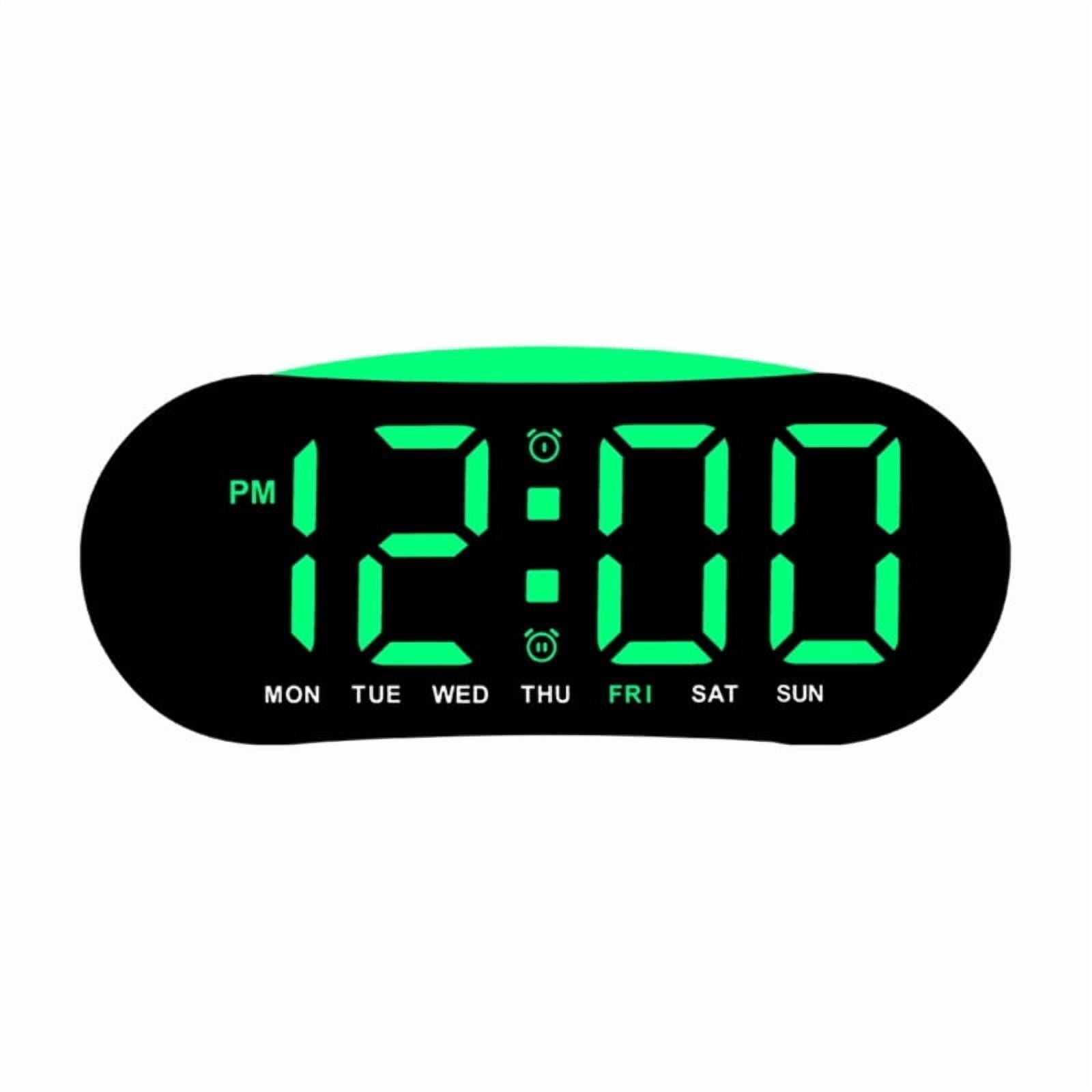 Children Bedside Digital Alarm Clock With Temperature Date Display And ...