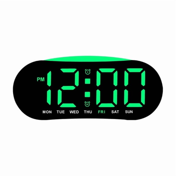 Children Bedside Digital Alarm Clock With Temperature Date Display And ...