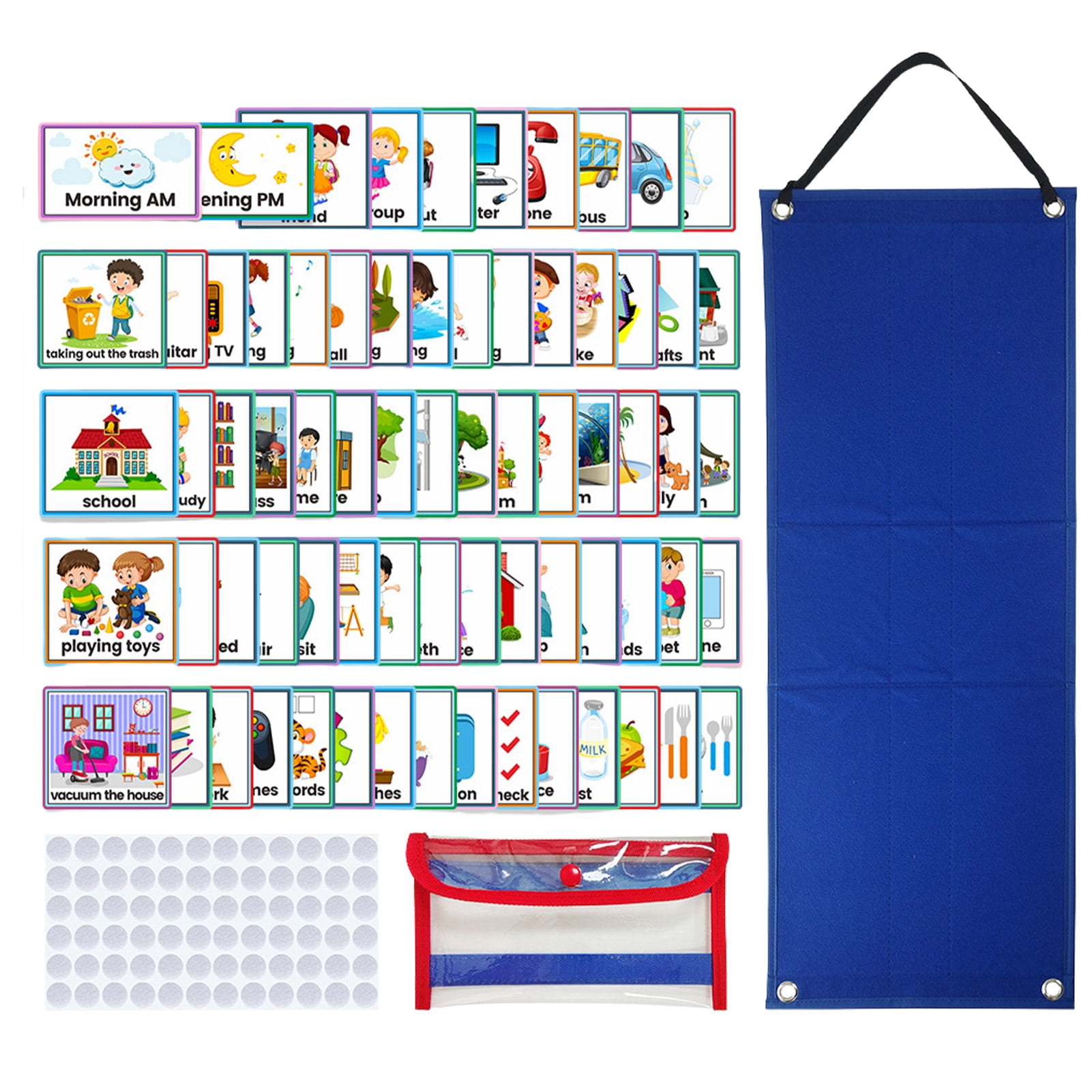 Children Behavior Sticker Chart, Schedule and Visual Chart for Kids ...