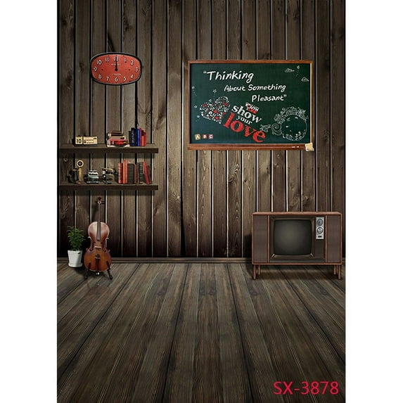 Children Birthday Photography Backdrops Cartoon Indoor Flowers Baby ...