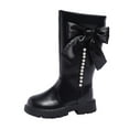 Children Boots Girls High Boots Autumn Winter Zipper Boots High Boots ...