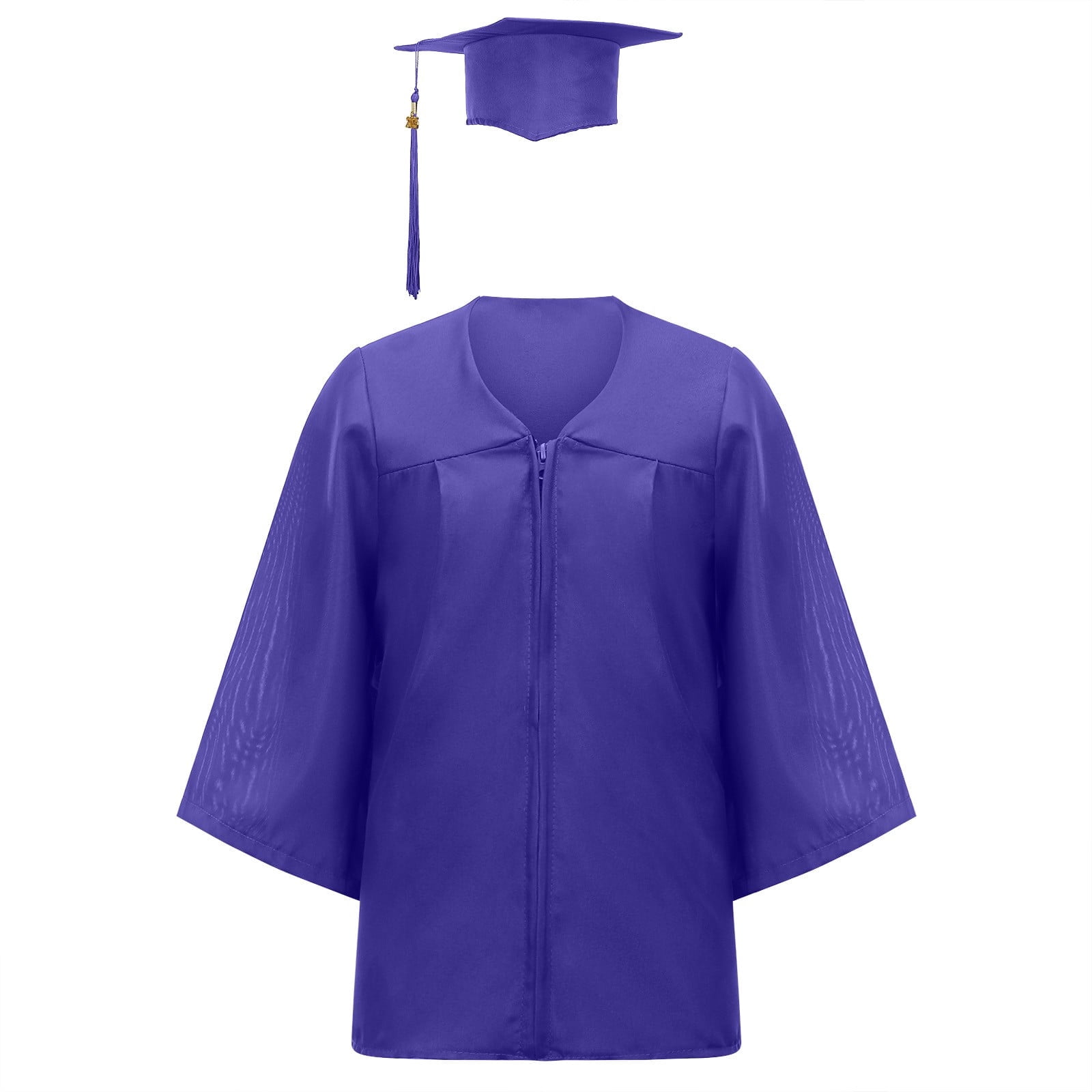 Children Boy Graduation Outfit Kids Graduation Cap and Gown Sets with ...