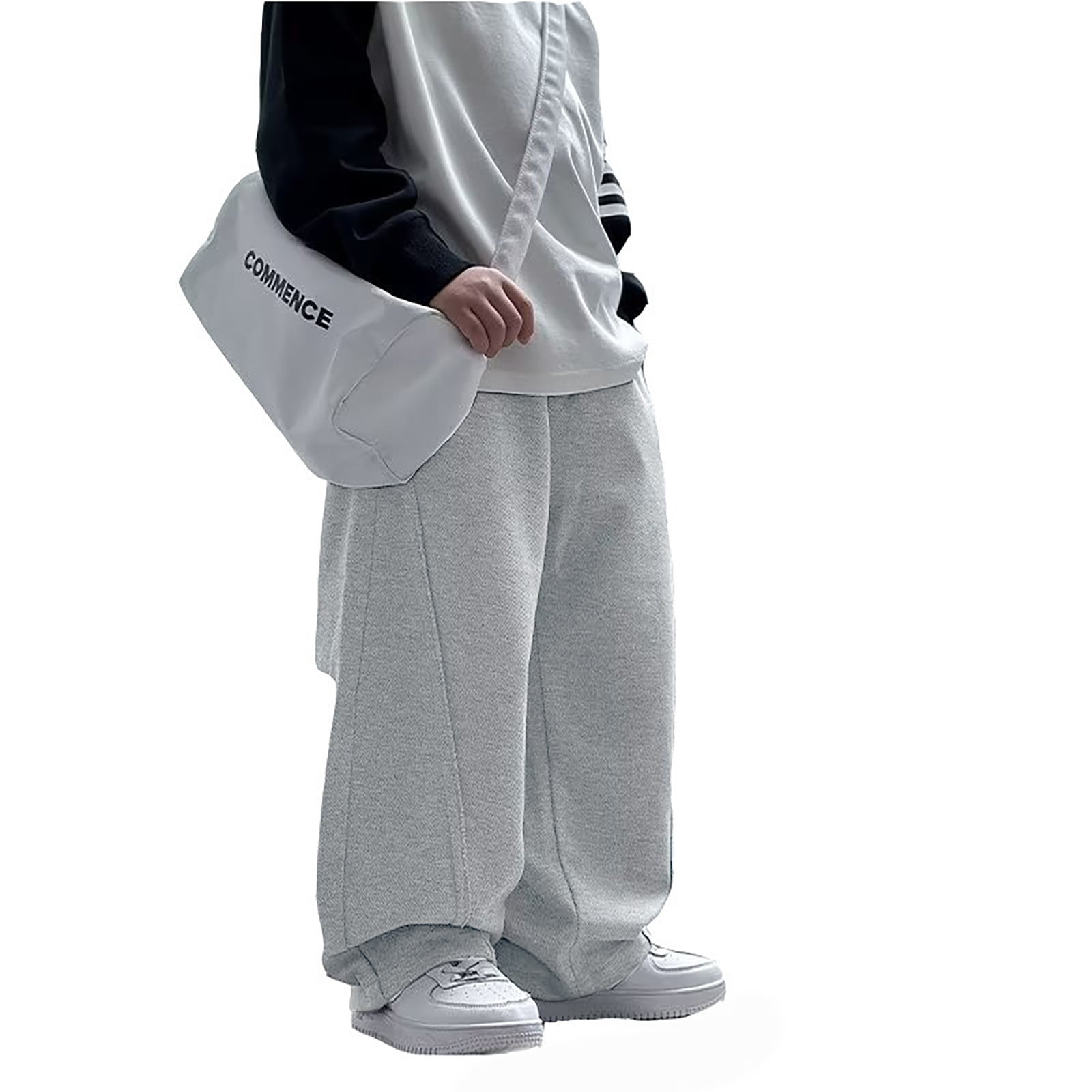 Children Boys Pants Baby Long Wide Leg Elastic Waist Active s Fleece ...