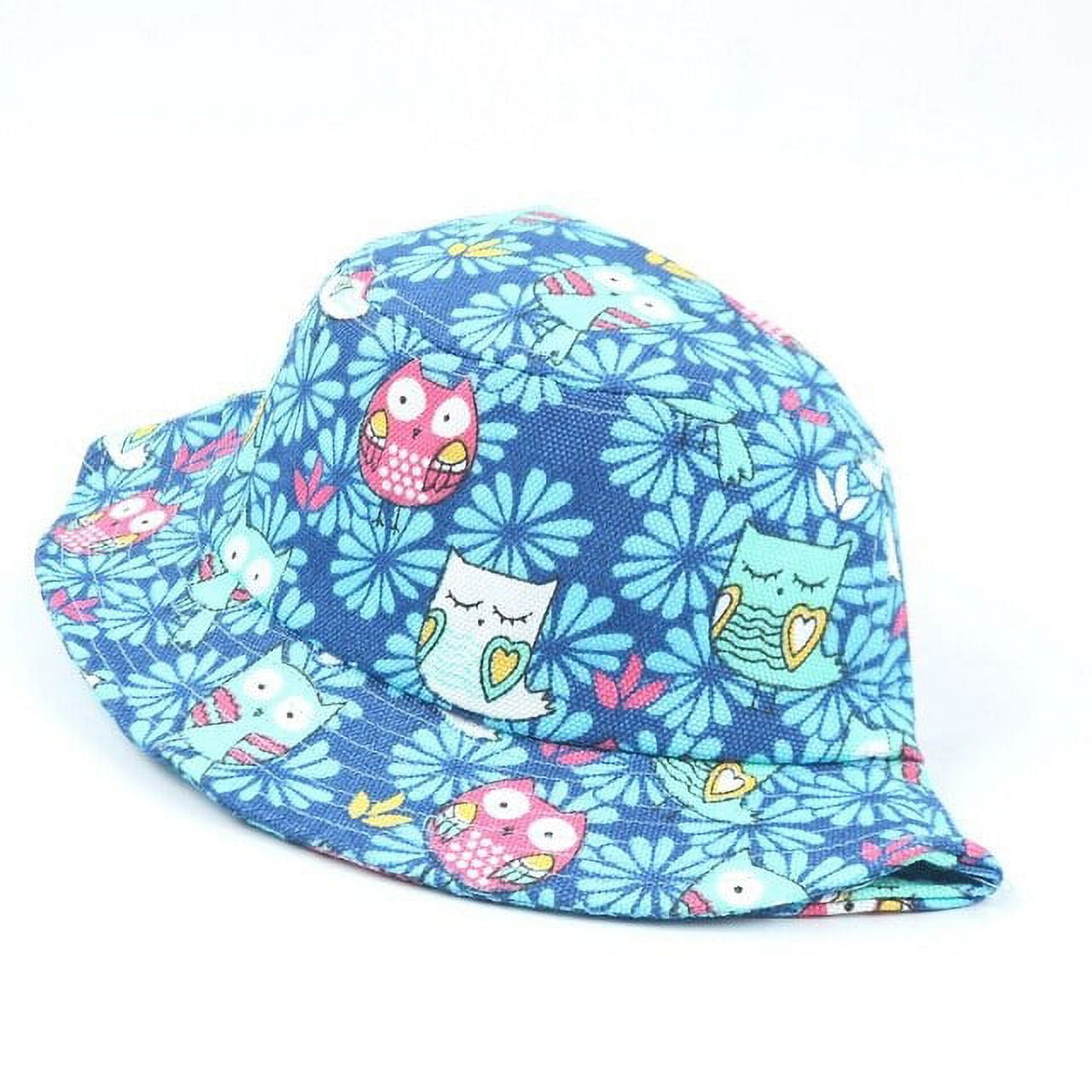 Children Bucket Hat Animal Fruit Print Cotton Soft Summer Hat For Boys ...