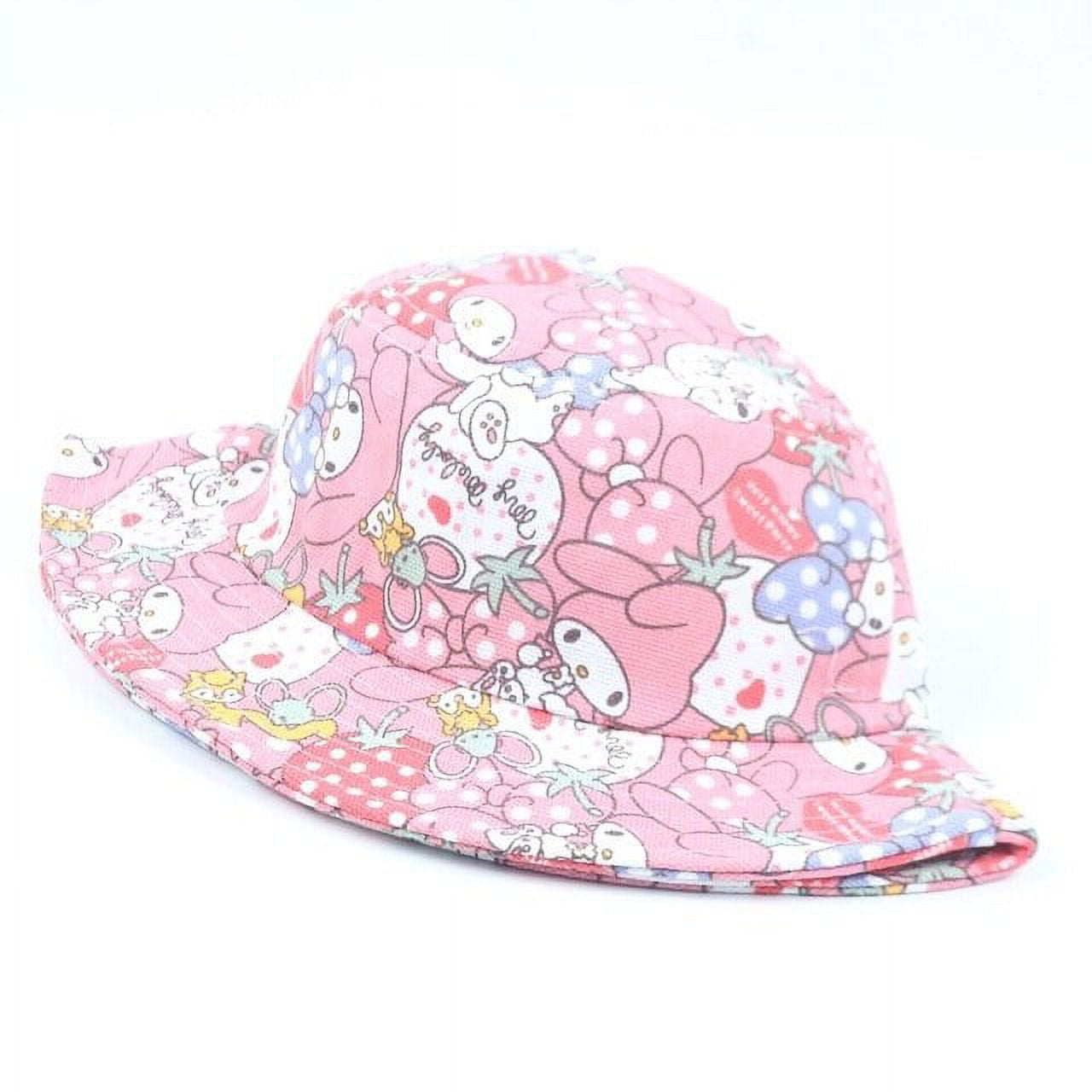 Children Bucket Hat Animal Fruit Print Cotton Soft Summer Hat For Boys ...