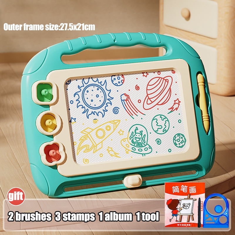 Children Cartoon Drawing Board Baby Puzzle Magnetic Writing Board Toy ...