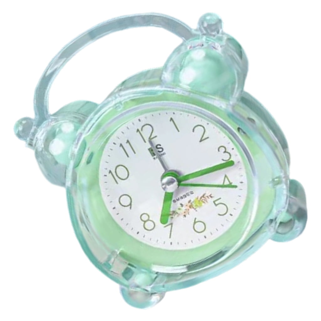 Children Cartoon LED Alarm Clock Quiet Operate ABS Bedsides Table Clock ...