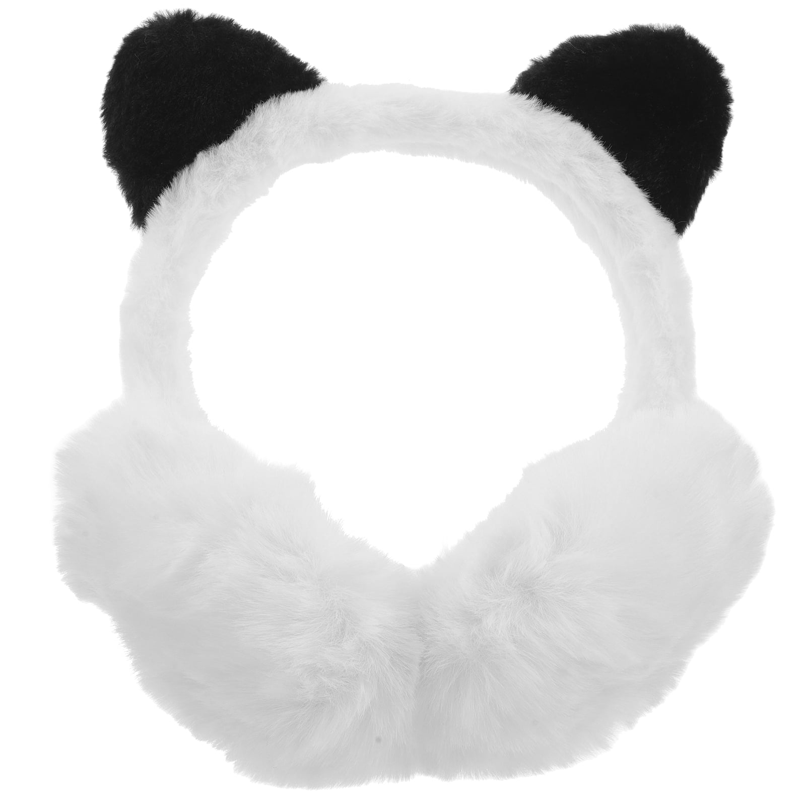 Children Cartoon Panda Plush Ear Muff Faux Fur Ear Muff Ear Care ...