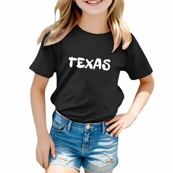 Children City Place Name Theme Printed T-Shirt for Boys and Girls ...