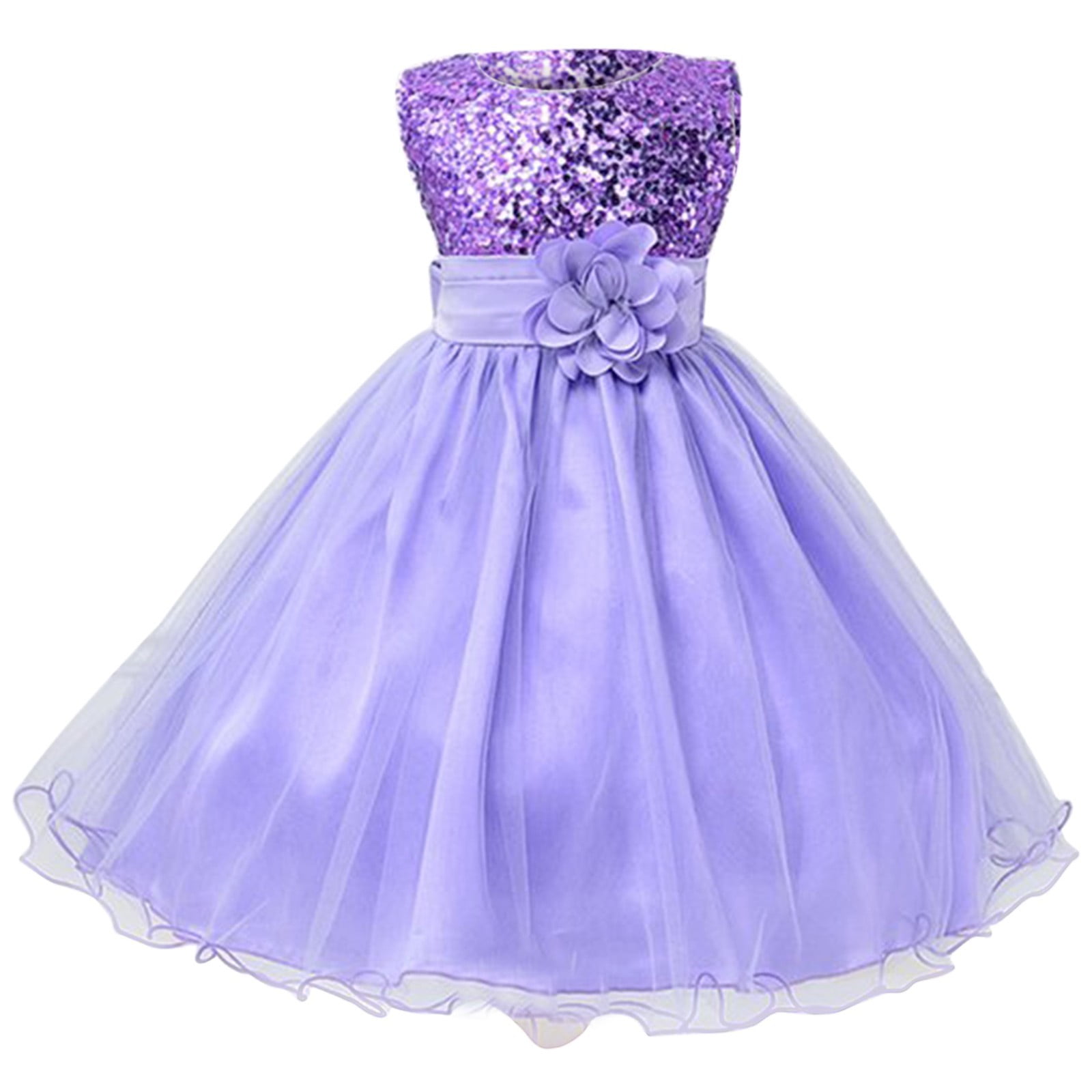Children Clothing Girls Fashion Sequin Mesh Fluffy Skirt Kids Princess ...