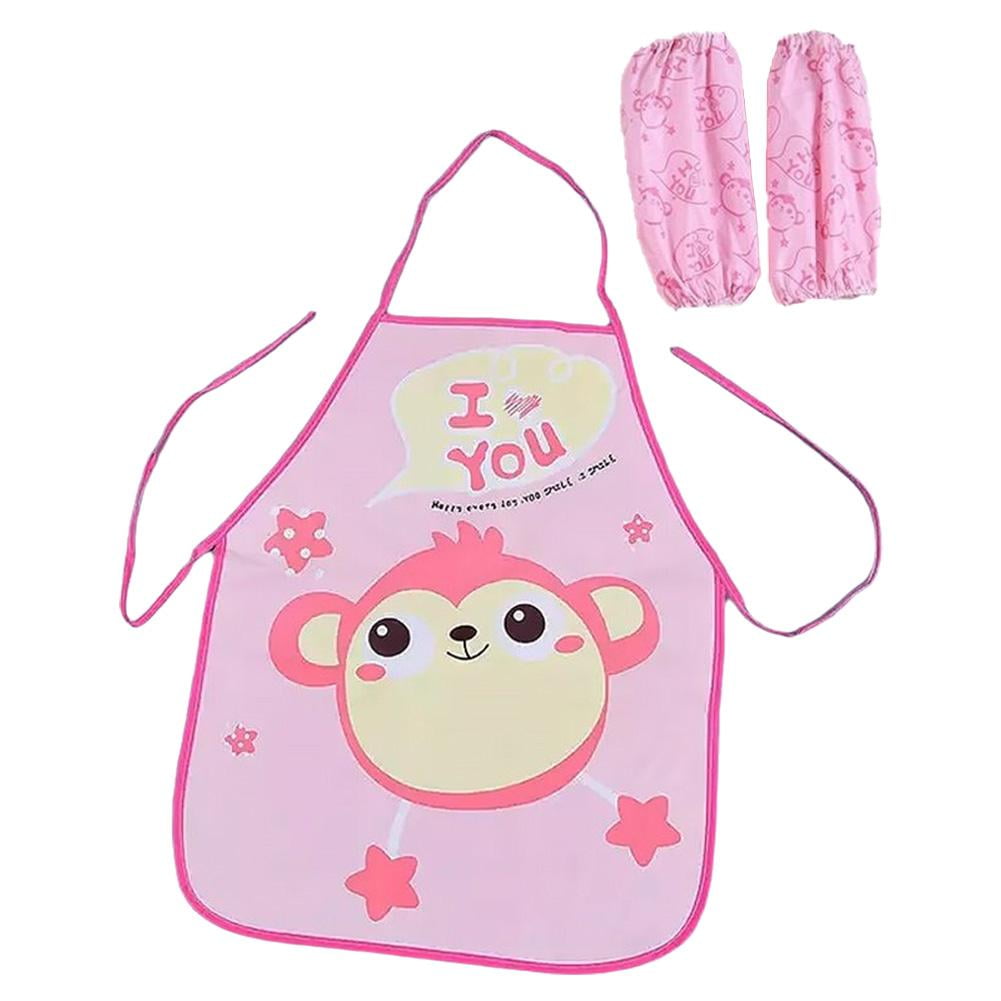 Children Cook's Apron cartoon Apron H5Z2 - Walmart.com